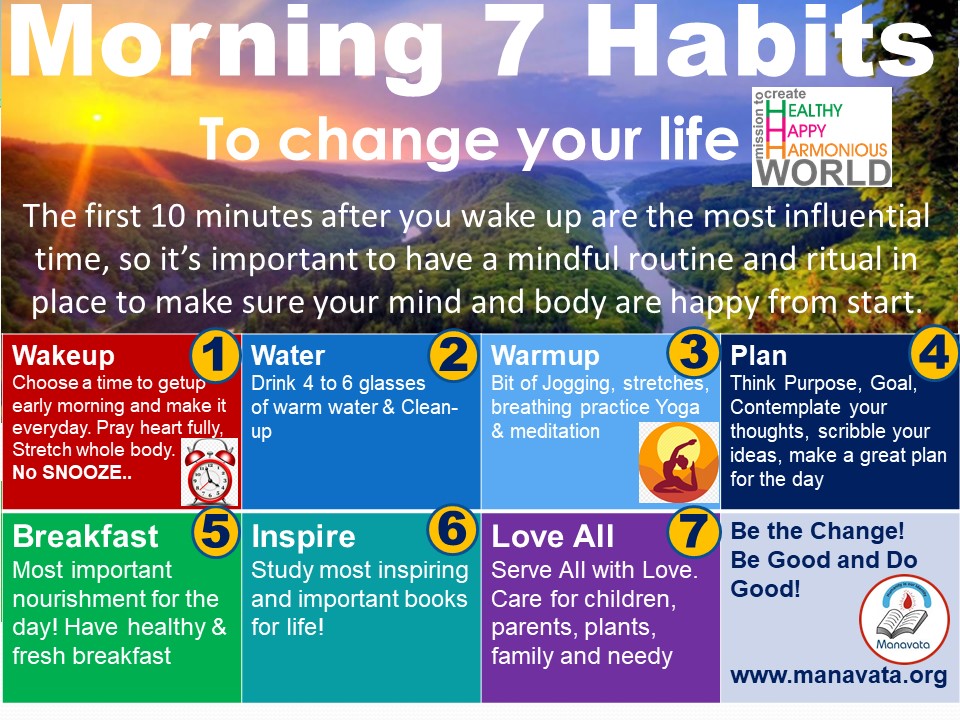 Ideal Daily Schedule Manavata Yoga
